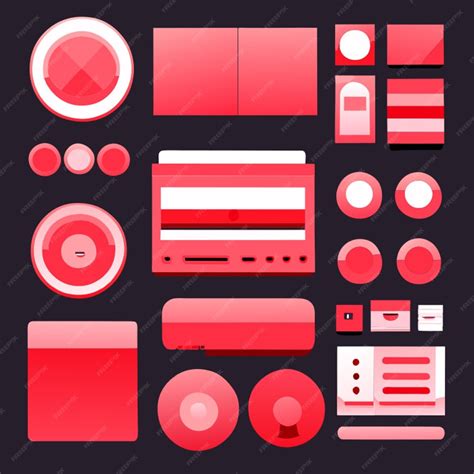 Premium Vector Ui Kit Vector Illustration