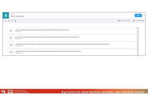 training course on mobile data collection using kobotoolbox form