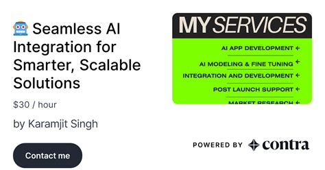 Seamless Ai Integration For Smarter Scalable Solutions By Karamjit Singh