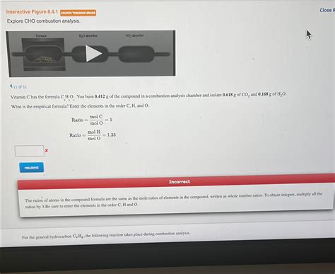 Solved Interactive Figure 841close Fexplore Cho Combustion
