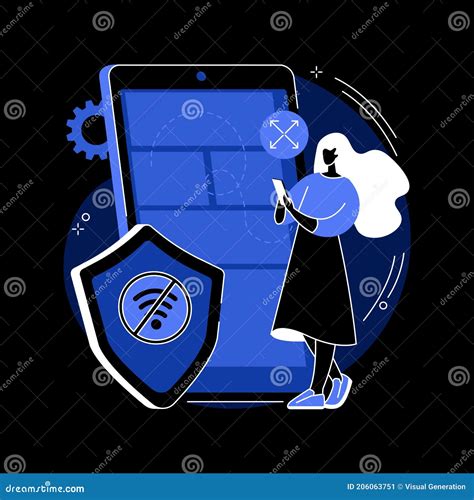 Progressive Web App Abstract Concept Vector Illustration Stock Vector Illustration Of Line