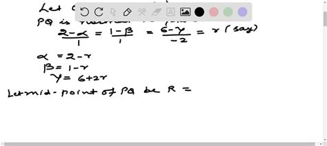 1 I Point ] Consicker The Triangle Pqr With Vertice… Solvedlib