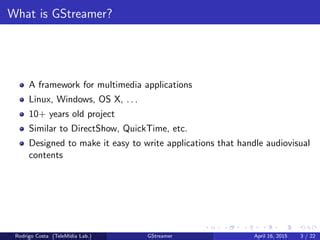 Gstreamer An Overview PDF