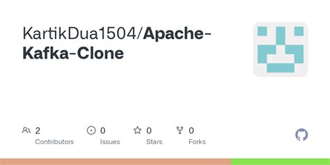 Github Kartikdua1504apache Kafka Clone