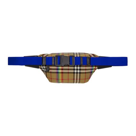 Burberry Beige Vintage Check Fanny Pack Burberry