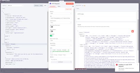 Error Bad Request Please Check Your Parameters Questions N8n Community