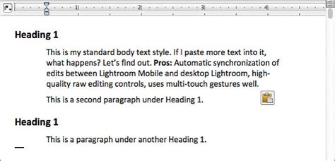 Controlling The Formatting Of Imported Text In Word And Indesign Creativepro Network