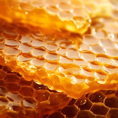 Premium Ai Image Honeycomb Texture