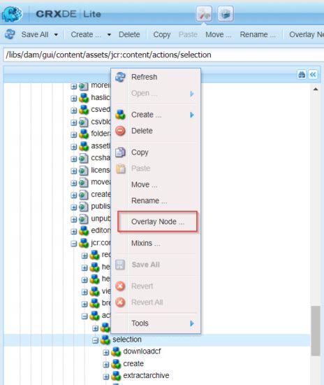 Aem Customization How To Add A Custom Action Button To The Aem Assets