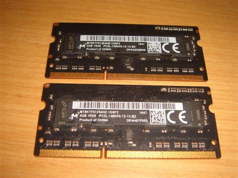 2 Stück 4gb Ddr3 Pc3 14900 Ram Für Laptop Kaufen Auf Ricardo