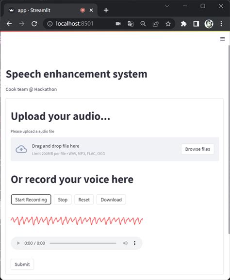 Speech Enhancement System Using Gan Devpost