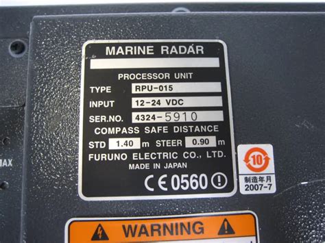 Furuno Navnet Vx2 Black Box Rpu 015 C Map Processor Tested Max Marine Electronics