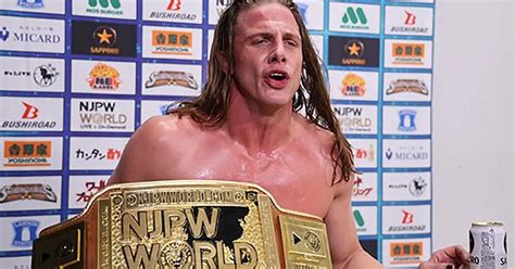 Matt Riddle Takes Shot At Wwe After Winning Njpw Title R
