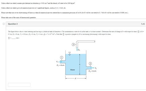 Solved As Shown In The Figure Below An Incompre Solutioninn