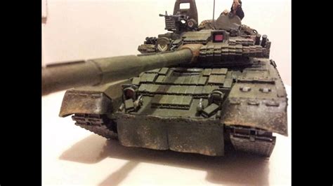 танк Т-80БВ от "Звезда"(Zvezda) масштаб 1/35 - YouTube