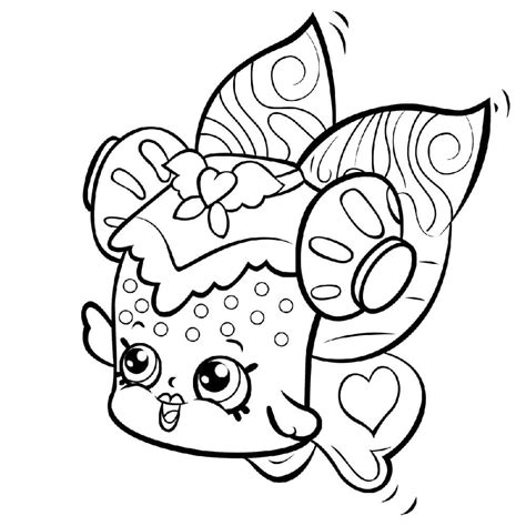 Full Shopkin Coloring Page Printables Coloring Pages