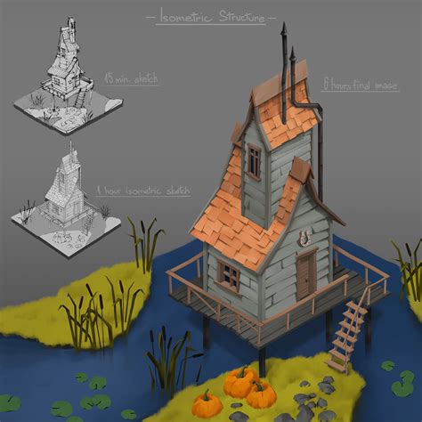 Isometric Structure Behance