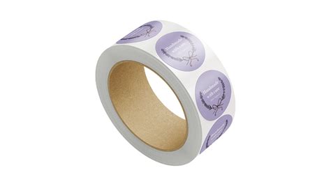 Round Labels On A Roll Trade Digital Print Uk