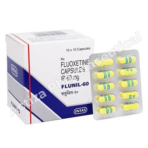 Fluoxetine 60 Mg At ₹ 124strip Fluoxetine Hydrochloride Capsule In