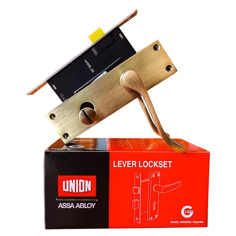 Union Assa Abloy Lever Lockset Door Lock Mastercraft Timber Hardware