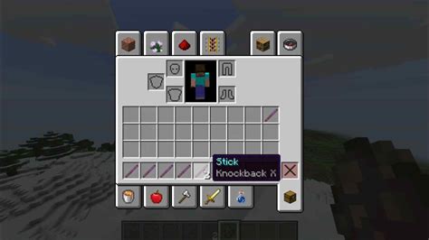 How To Get A Knockback Stick In Minecraft With Command