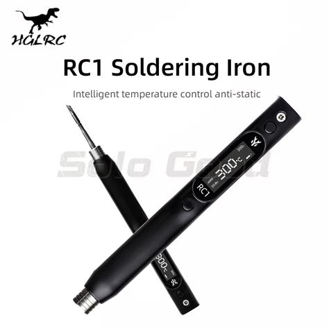 Hglrc Rc1 Soldering Iron 25v 60w Oled Display Intelligent Temperature