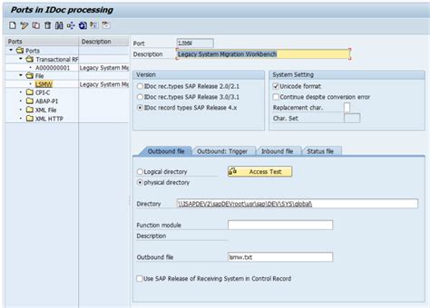 Configuring Idoc Inbound Processing For Lsmw With Bapi Method Sap Diary Of A Sap Fico Consultant