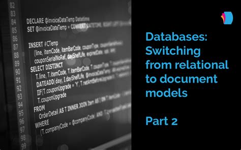 Technologies Document Database Community