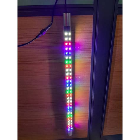 หลอดไฟตู้ปลา ไฟledสำหรับตู้ปลากันน้ำ มีแสงไฟ3แบบ ขนาด7นิ้ว 12นิ้ว 20นิ้ว แสงกระจายออกได้อีกหลาย