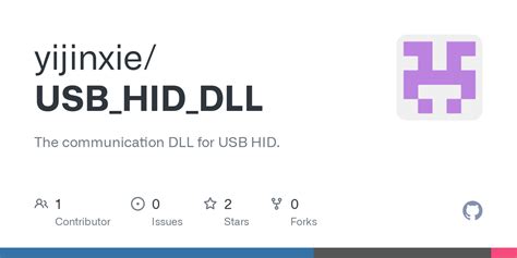 Github Yijinxie Usb Hid Dll The Communication Dll For Usb Hid
