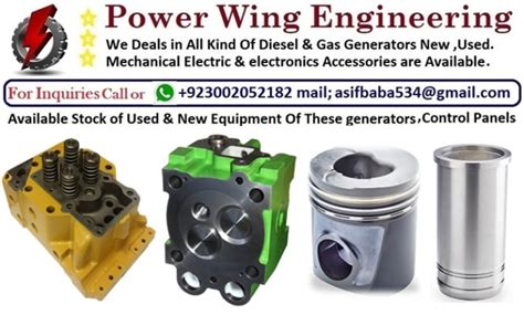 Give Industrial Diesel And Gas Generators And Parts Anywhere In The