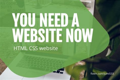 Build Html Website And Design It In Css Js By Jumi533 Fiverr