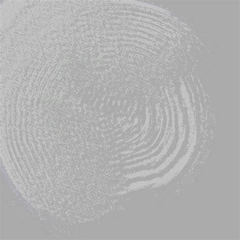 Un fondo gris con un círculo blanco y un círculo negro en el medio Foto Premium