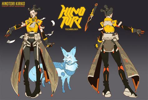 Hinotori Kiriko Skin Concept Art Overwatch Art Gallery