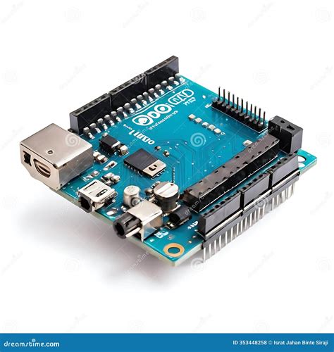 Arduino Hardware Seamless Blueprints Vector Illustration CartoonDealer