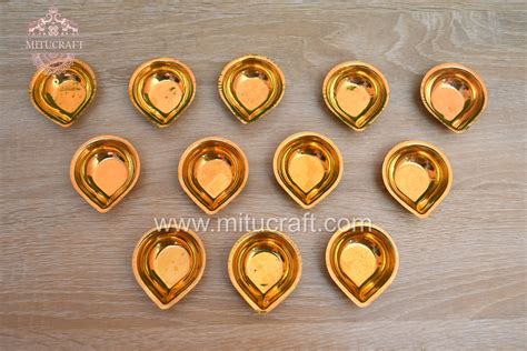 Brass Plain Diyas Agal Deepam