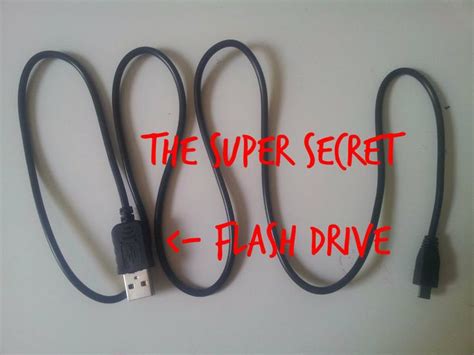 Secret Flash Drive Inside An USB Cable Usb Cable Flash Drive Usb
