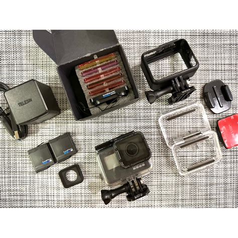 gopro black 運動相機 防水殼 潛水濾鏡組 蝦皮購物