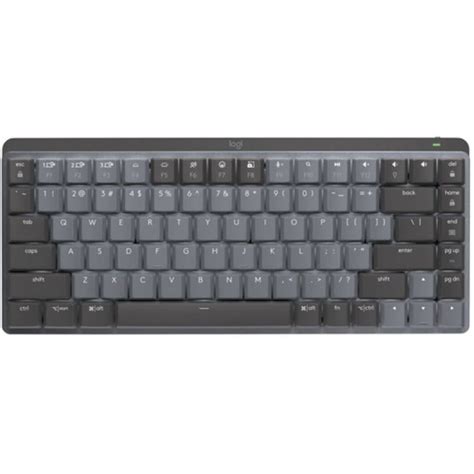 Logitech Mx Mini Wireless Illuminated Keyboard Ergonomic Backlit Bluetooth Usb C Multi Os