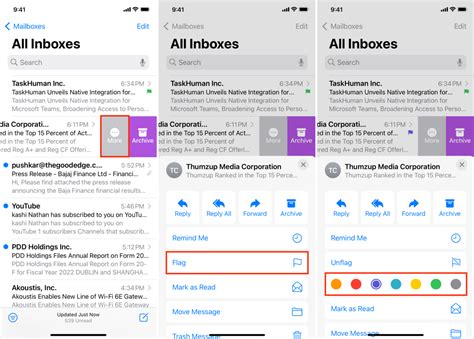 How To Use Flags To Organize Your Inbox In Apple Mail App