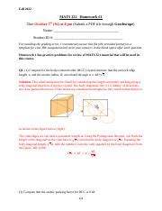 F2022 HW1 Solution Revised Pdf Fall 2022 MATS 322 Homework 1 Due