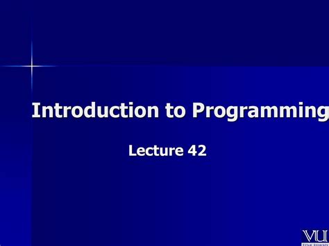 Introduction To Programming Ppt Download