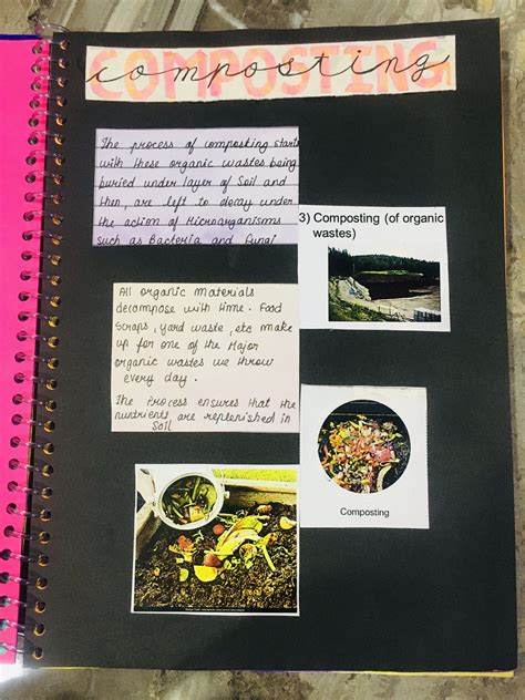Economics Project Class 12waste Management Calligraphy Ideas