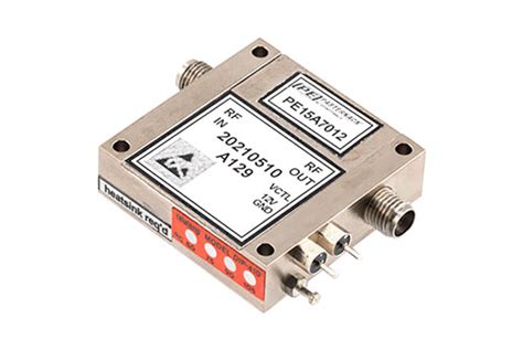 40 Db Variable Gain Amplifier 11 Dbm P1db 18 Ghz To 40 Ghz 20 Db Gain Control 5 Db Nf 292mm