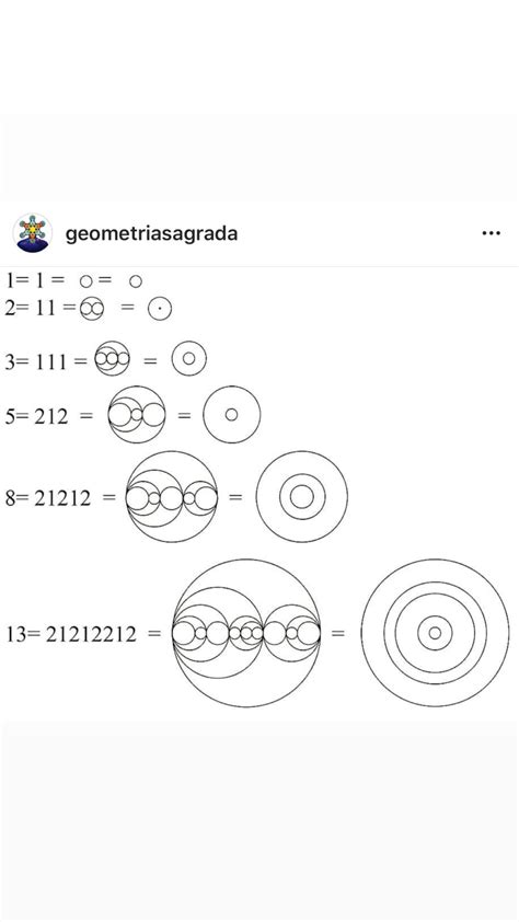 Circle Map Showing The Anatomy Of The Fibonacci Number And The Symmetrical Binary Code Of Nature