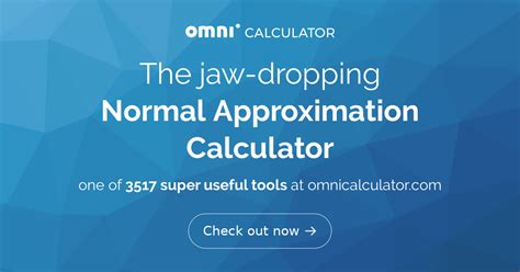 Normal Approximation Calculator