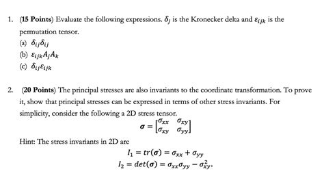 Solved 1 15 Points Evaluate The Following Expressions O