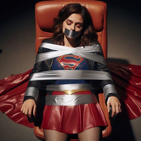 Supergirl Taped To Chair By Jackmaston27 On Deviantart