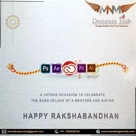 Happy Raksha Bandhan Enjoy With Your Mnm Designer Hub