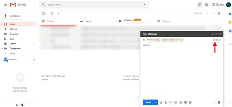 How To Use The CC And BCC Features In Gmail